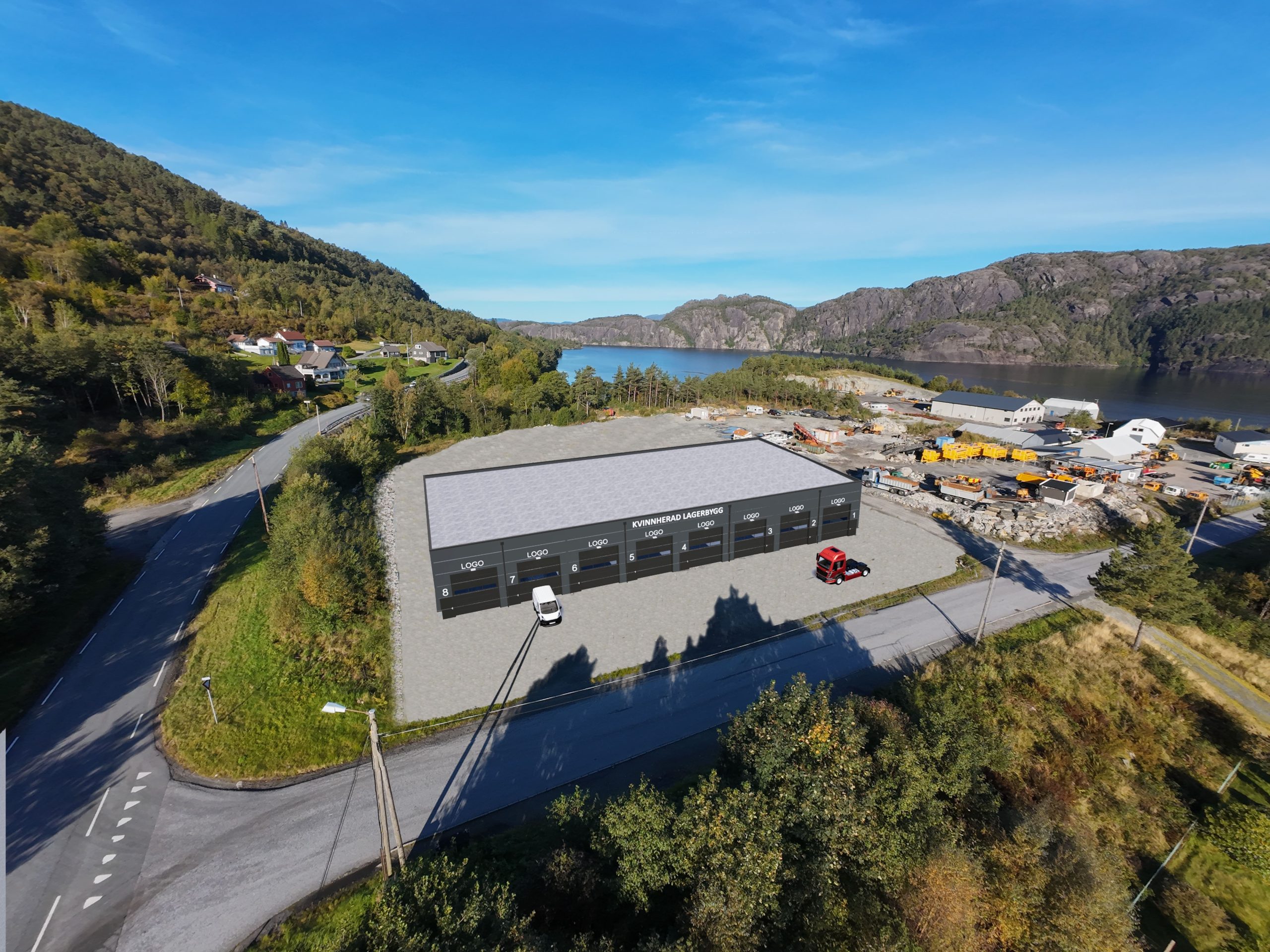 Lagerbygg Kvinnherad, Etne og Voss – Fronta Gruppen